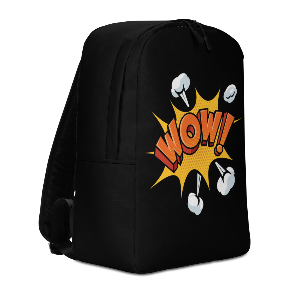 Wow Pop Art Minimalist Backpack – Design Express
