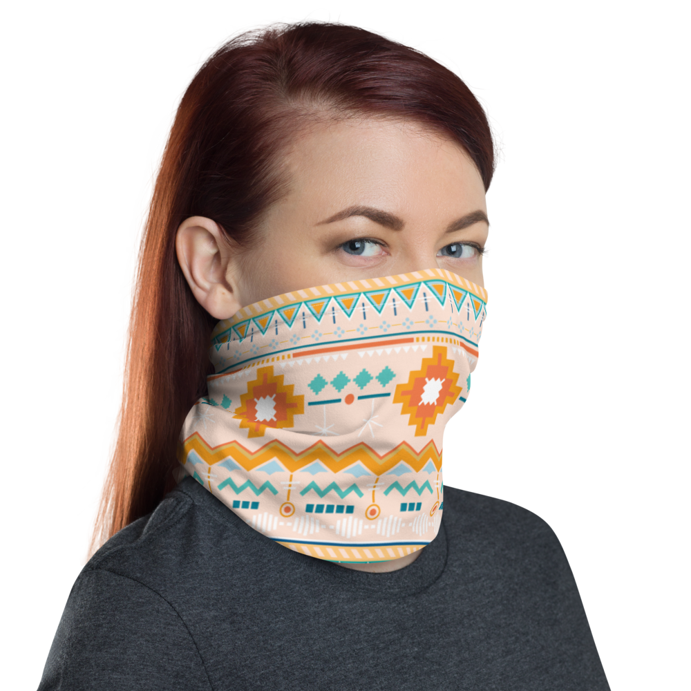 Traditional Pattern 02 Face Mask & Neck Gaiter – Design Express