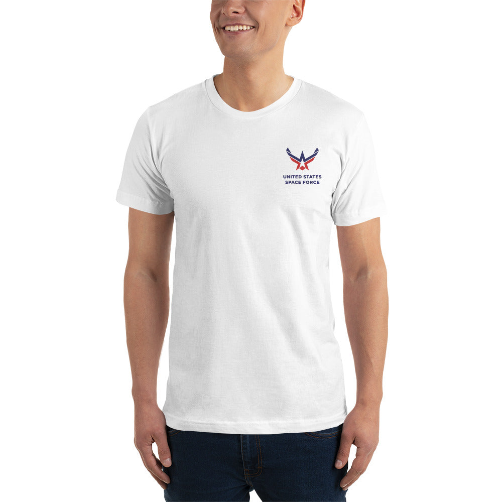 United States Space Force Embroidered T-Shirt – Design Express