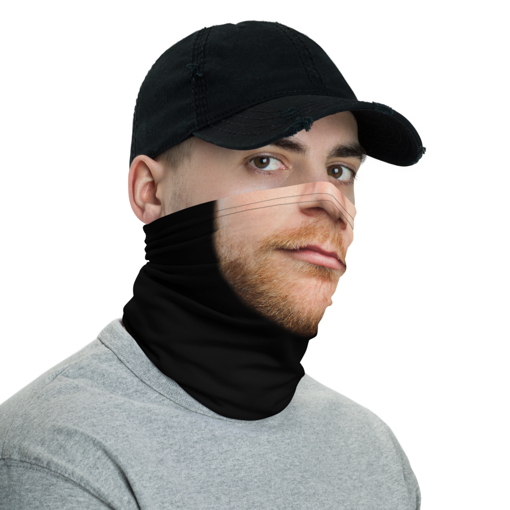 Man Blank Expression Neck Gaiter – Design Express